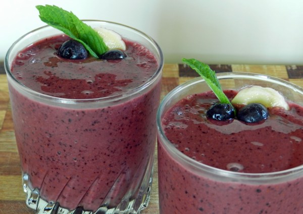 Purple Goodness in a Glass | The Flaming Pot Holder